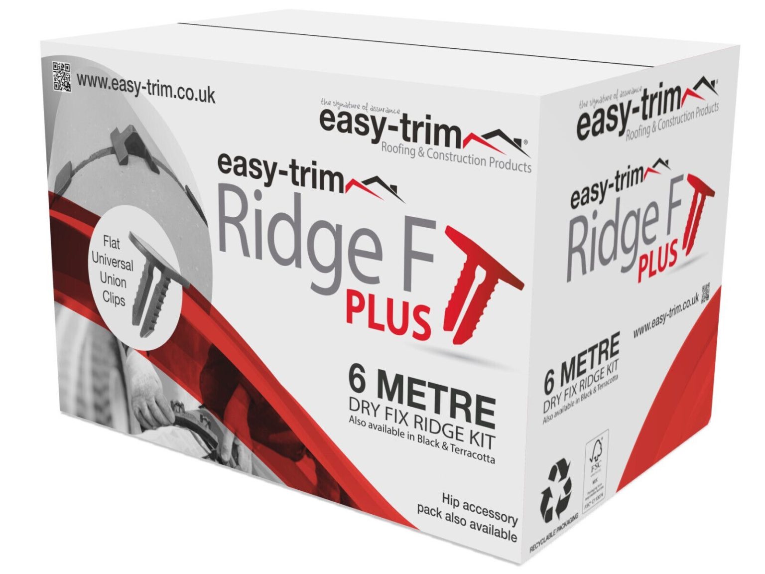 Dry Fix Ridge Kit and roofing supplies in Welwyn and Stevenage